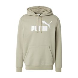 Puma Sportsweatshirt 'ESS No. 1' Herren Größe XL khaki / weiß