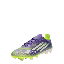 adidas Performance Fu&szlig;ballschuh 'F50 Pro' Herren Gr&ouml;&szlig;e 48.5/49 hellgr&uuml;n / dunkellila / offwhite