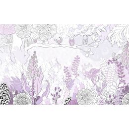 Vliestapete Komar "Digitaldruck Vlies - Dreaming - Größe 400 x 250 cm", bunt, B:400m L:250m, Vlies, Tapeten, Wohnzimmer, Schlafzimmer