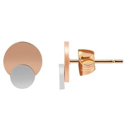 Adelia´s Paar Ohrhänger ADELIA´S "Neuheit 2025 - Damen Ohrstecker aus poliertem Edelstahl", gold, Ohrringe, Damen, Damen, Edelstahl