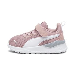 Puma Sneaker 'Anzarun Lite' Jungen Gr&ouml;&szlig;e 19 grau / altrosa / wei&szlig;