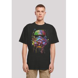 T-Shirt F4NT4STIC "Star Wars Stormtrooper", Damen, Gr. L, schwarz, Obermaterial: 100% Baumwolle, oversize, Rundhals, ohne B&uuml;ndchen, Shirts T-Shirt, Print