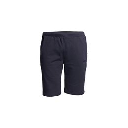 Shorts Ahorn Sportswear, Herren, Gr. 8XL, EURO-Gr&ouml;&szlig;en, blau, 80% Baumwolle, 20% Polyester, bestickt, kurz, Hosen Shorts, mit Logo-Stickerei