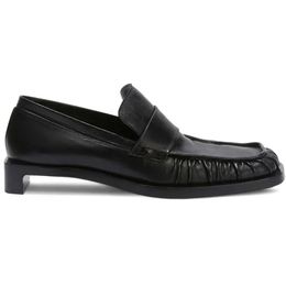 Jil Sander Loafer - Heeled Loafer Black - Gr. 37 (EU) - in Schwarz - f&uuml;r Damen