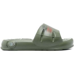Kenzo Slipper & Pantoletten - Sandals Khaki - Gr. 40 (EU) - in Braun - f&uuml;r Damen