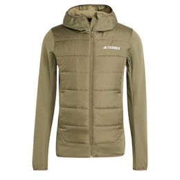 adidas terrex Outdoorjacke Herren Größe S oliv / weiß