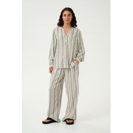 Kaffe Langarm-Bluse KAmilia Regular fit in Moonstruck / Black Stripe | Gr.: 40
