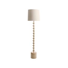 Beliani Stehleuchten KRIOS in Braun/Beige - (W) 36 x (H) 149 x (L) 36 cm | Gr.: onesize