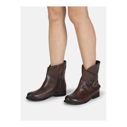 Felmini Wide Fit Stiefelette in Braun | Gr.: 40