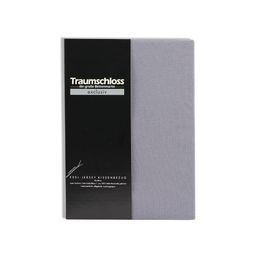 Traumschloss Exclusiv Edel-Jersey Kissenbezug in grau | Gr.: 80x80 cm