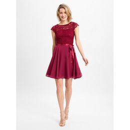 Swing Abendkleid in bordeaux - 0006 | Gr.: 42