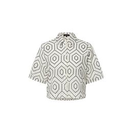 Marie Lund Bluse in ecru schwarz | Gr.: 42