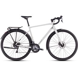 Cube Nuroad ONE FE | Gr. XL | Aluminium Gravelbike Wei&szlig;