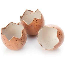 Eierschalen, 5 x 4 cm, 8 Stück