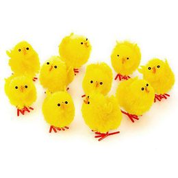 Chenille-Küken, 10 Stück
