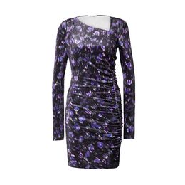 Patrizia Pepe Kleid Damen Gr&ouml;&szlig;e 40 indigo / nachtblau / rosa Winterkleid