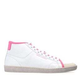 SAINT LAURENT Low-Top Sneaker - Sl/39 Logo Mid-top Sneakers - Gr. 37 (EU) - in Wei&szlig; - f&uuml;r Damen