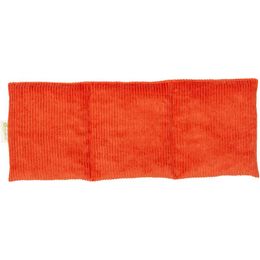 Herbalind Kirschkernkissen »2094« Wärmekissen 50x20 cm, Cord Orange, auch als Kältekissen verwendbar orange Bezug: 100% Baumwolle