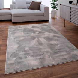 Paco Home Fellteppich »Kunstfell Soft 380« rechteckig 14 mm Höhe Langflor, Kuschelteppich - besonders weich, Uni-Farben anthrazit Obermaterial:...