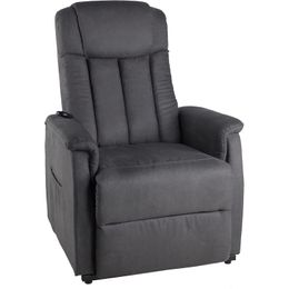 Duo Collection TV-Sessel &raquo;Delphi mit elektrischer Aufstehhilfe&laquo; Relaxfunktion und Taschenfederkern mit Stahlwellenunterfederung anthrazit