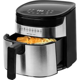 Emerio Heißluftfritteuse »AF-129084« 1300 W Fassungsvermögen 4, 5 l schwarz/silber