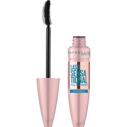 Maybelline NEW YORK Mascara »Lash Sensational Voller-Wimpern-Fächer Waterproof« mit wasserfester Formel Very Black Make-Up von L'Oréal Paris