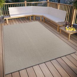 Hanse Home Teppich &raquo;Pure&laquo; rechteckig 6 mm H&ouml;he strapazierf&auml;hig, pflegeleicht, robust, In- und Outdoor, wetterfest beige Polypropylen (PP)