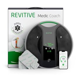 REVITIVE EMS-Fußmassage-Gerät »Medic Coach Durchblutungs-Stimulator« Effektive Knieschmerztherapie und bessere Durchblutung grün Nicht geeignet für...