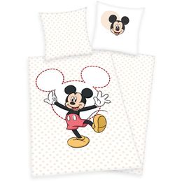 Disney Kinderbettwäsche »Mickey Mouse« mit tollem Mickey Mouse Motiv bunt Obermaterial: 100% Baumwolle B/L: 135 cm x 200 cm