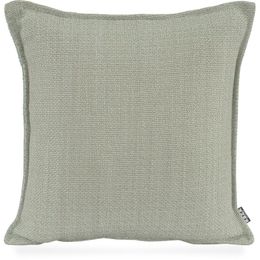 HOCK Dekokissen &raquo;Linova&laquo; Outdoorkissen inkl. F&uuml;llung, 45x45cm, Dekokissen, salbei, gemustert gr&uuml;n Obermaterial: 100% Polypropylen
