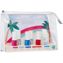 essie Nagellack-Set »Summer Set 2024« mit natürlichen Inhaltsstoffen mehrfarbig Fingernagellack von essie
