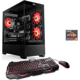 CSL Gaming-PC »AeroVision V24288« schwarz Inkl. Maus, Tastatur, WLAN