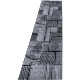 Ayyildiz Teppiche Läufer »Parma 9260« rechteckig 9 mm Höhe 80cm x 300cm (BxL) schwarz Obermaterial: 100% Polypropylen B : 80 cm 1 Stk.
