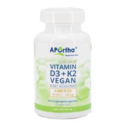 Aportha D3 4.000 I.E.+K2 MK-7 Cyclo 200 &mu;g veg.Kps 120 St
