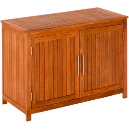 Merxx Sideboard Eukalyptus, 120x55x85 cm, ge&ouml;lt braun
