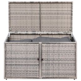Merxx Kissenbox »Komfort« Polyrattan grau