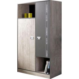 Parisot Kleiderschrank &raquo;Fabric&laquo; grau
