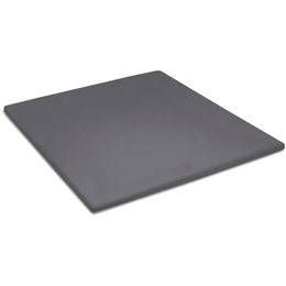 Cinderella Spannbettlaken &raquo;Topper-Spannbettlaken (bis 15 cm)&laquo; Elastizit&auml;t f&uuml;r ein glatt bezogenes Bett, bis 15cm H&ouml;he anthrazit Obermaterial: 100%...