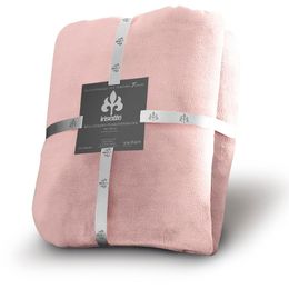 Irisette Wohndecke »Relax 8900« kuschelig weich und pflegeleicht rose Obermaterial: 100% Polyester B/L: 150 cm x 200 cm