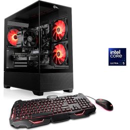 CSL Gaming-PC »AeroVision V24335« schwarz Inkl. Maus, Tastatur, WLAN