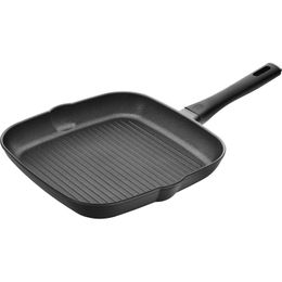 Zwilling Grillpfanne »Shine« Aluminium Induktion, Antihaftbeschichtung, Stay-Cool-Griff, Made in Italy schwarz