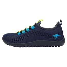 Kangaroos Sneaker »K-BFK BOLE« Barfussschuh navy/lime 31 31 Pflegeleichter Sneaker von Kangaroos mit Schnürung