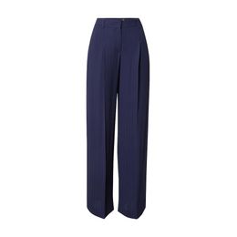 BOSS Pleat-Front Pants 'Tiana4' female Blue size 34