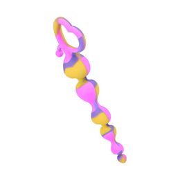 EIS Herz-Analkette aus Silikon, 18 cm