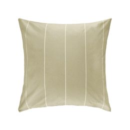 Esprit Renforc&eacute;-Kissenh&uuml;lle "Harp" in Beige - 18% | Gr&ouml;&szlig;e 80x80 cm | Dekokissen