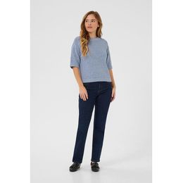 Kaffe Pullover "Sevita" in Hellblau - 61% | Gr&ouml;&szlig;e L | Damen-pullover-cardigans