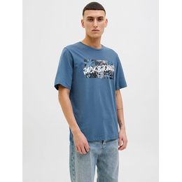 Jack & Jones Jack & Jones Shirt "Hawaii" in Blau - 53% | Gr&ouml;&szlig;e M | Herren-plussize