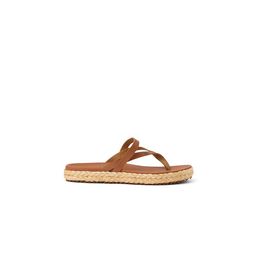 Reef Zehentrenner "Vista Carmen" in Hellbraun - 47% | Gr&ouml;&szlig;e 40 | Damen-sandalen