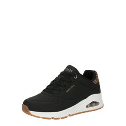Skechers Sneaker 'UNO' Damen Gr&ouml;&szlig;e 42 dunkelbeige / schwarz