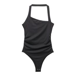 Pull&Bear Pull&bear Shirtbody Damen Gr&ouml;&szlig;e L schwarz